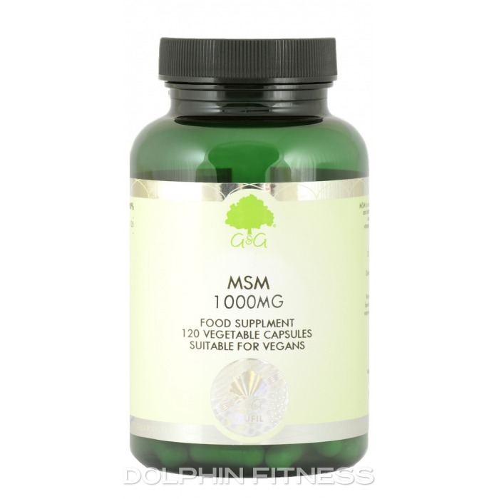 G&G MSM 1000 mg 120 Vegetable Capsules