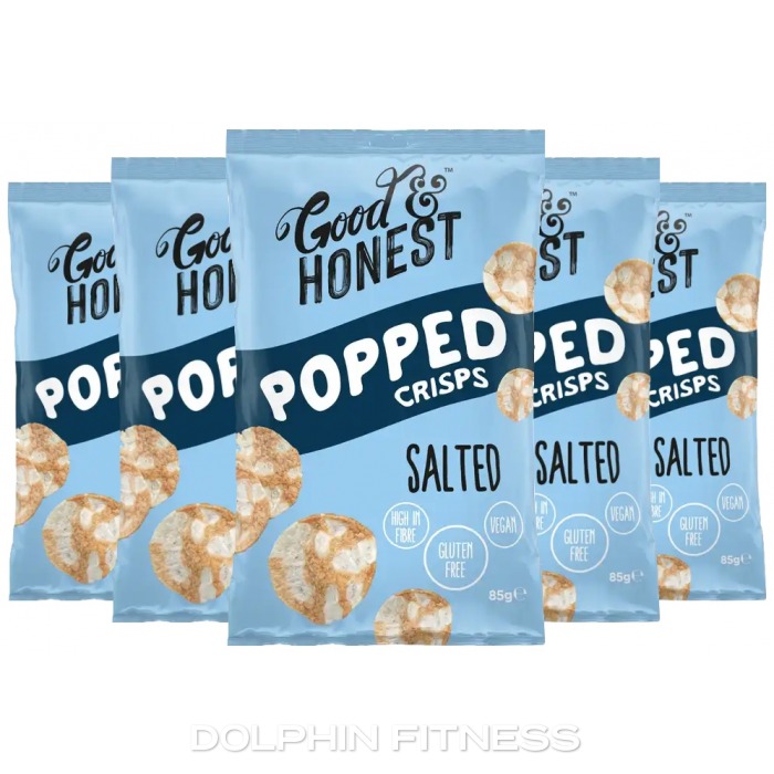 Good & Honest Popped Crisps 8 x 85g