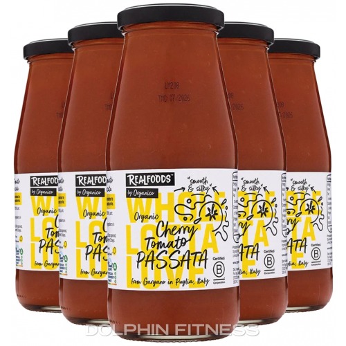 Realfoods by Organico Cherry Tomato Passata 12 x 420g