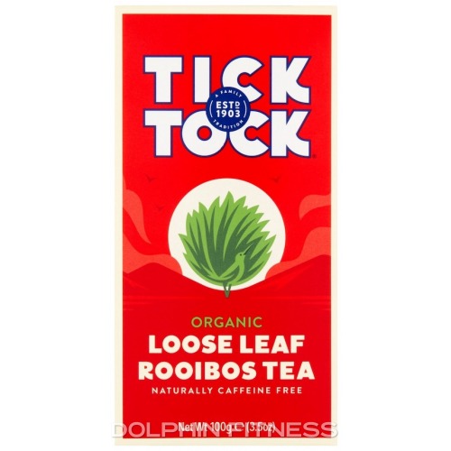 Tick Tock Organic Rooibos Loose Leaf Tea 1 x 100g