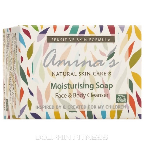 Amina's Face & Body Moisturising Soap 130g