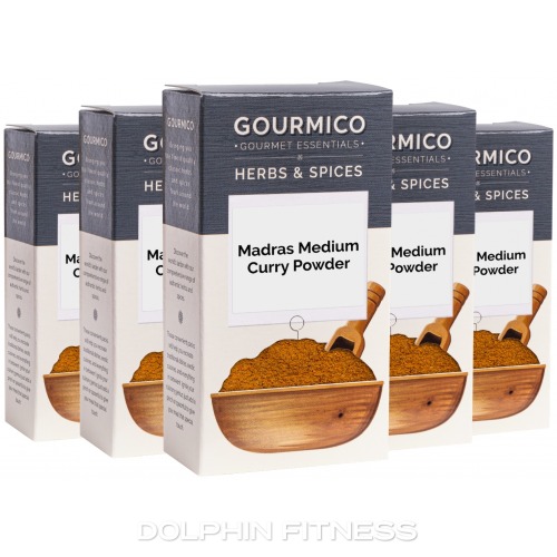 Gourmico Madras Medium Curry Powder 6 x 45g