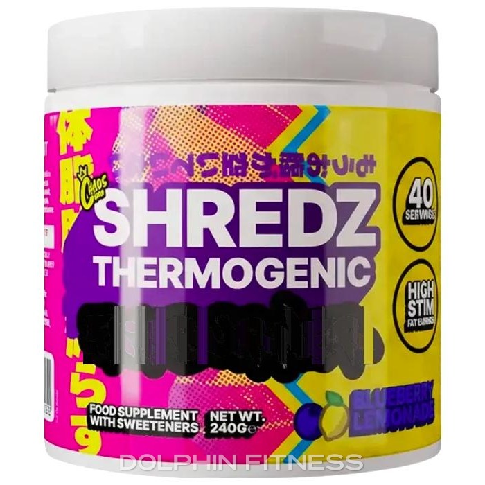Chaos Crew Shredz V2 40 Servings Blueberry Lemonade
