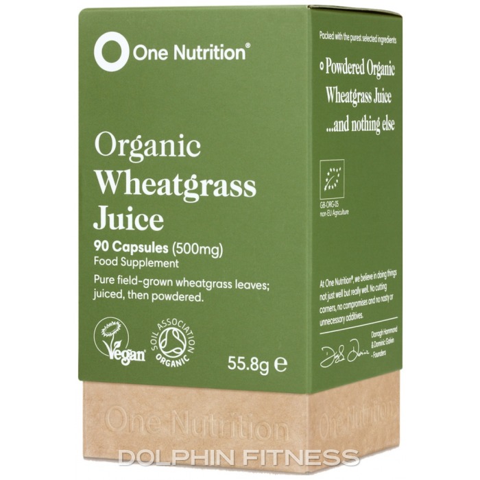 One Nutrition Organic Wheatgrass Juice 90 Capsules