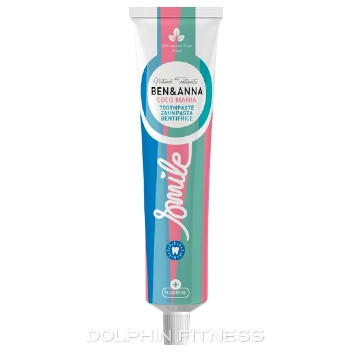 Ben & Anna Coco Mania Toothpaste With Fluoride 75 ml