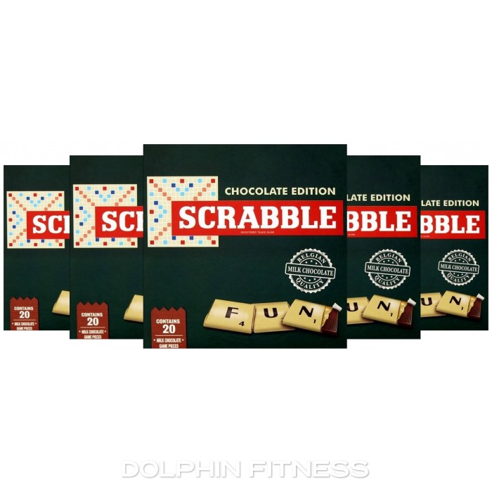 Games for Motion Mini Scrabble Board Games With Belgium Chocolate ...