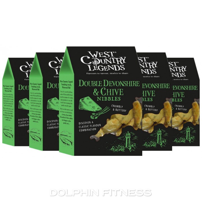 West Country Legends Double Devonshire & Chive Nibbles 12 x 85g