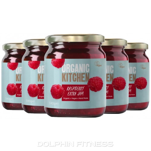 Organic Kitchen Raspberry Extra Jam 6 x 340g