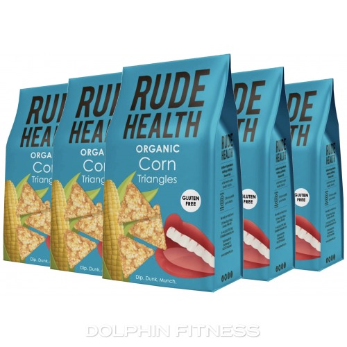 Rude Health Organic Corn Triangles 6 x 100g