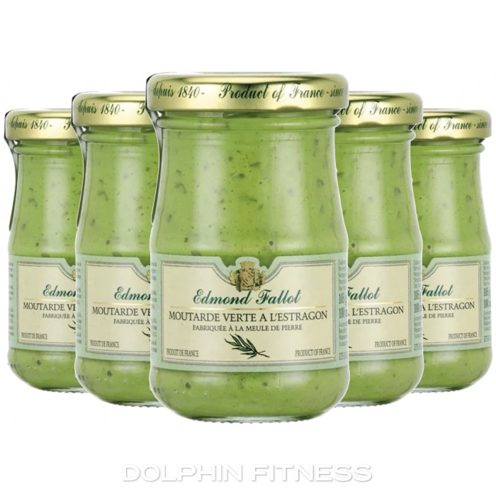 Edmond Fallot Dijon Mustard With Tarragon 12 x 105g