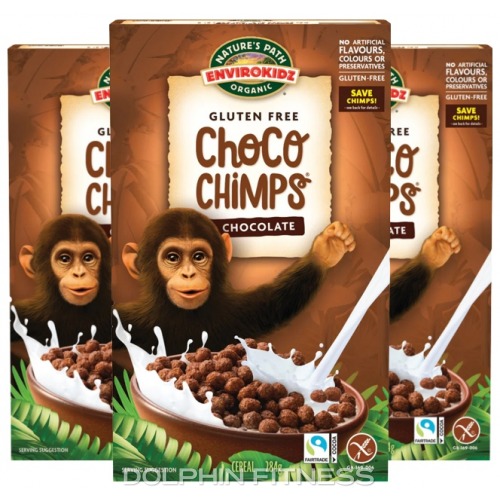 Nature's Path Organic Gluten Free Choco Chimps 4 x 284g