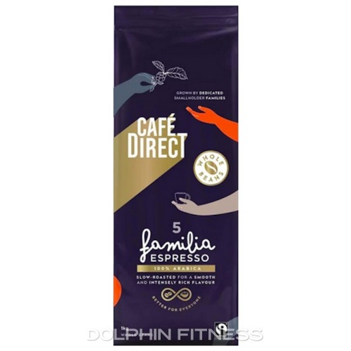 Cafe Direct Familia Espresso Coffee Beans 1 x 1 kg