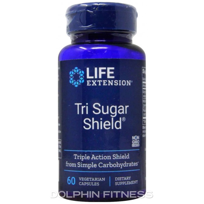 Life Extension Tri Sugar Shield 60 Vegetarian Capsules