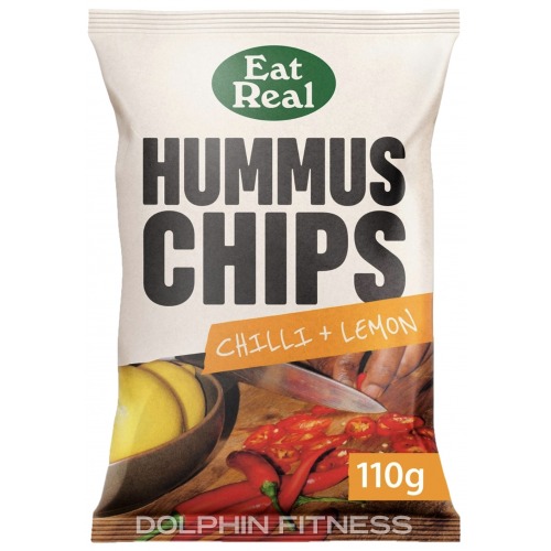 Eat Real Hummus Chips Chilli & Lemon 1 x 110g