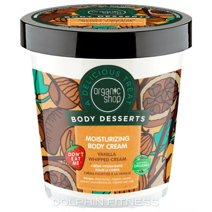 Organic Shop Body Desserts Vanilla Whipped Cream Moisturizing Body ...