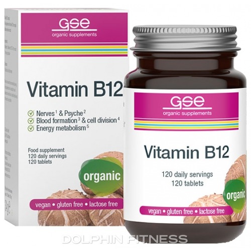 GSE Vitamin B12 120 Tablets