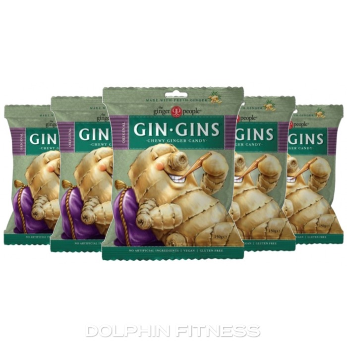 The Ginger People Gin Gins Chewy Ginger Candy 12 x 150g