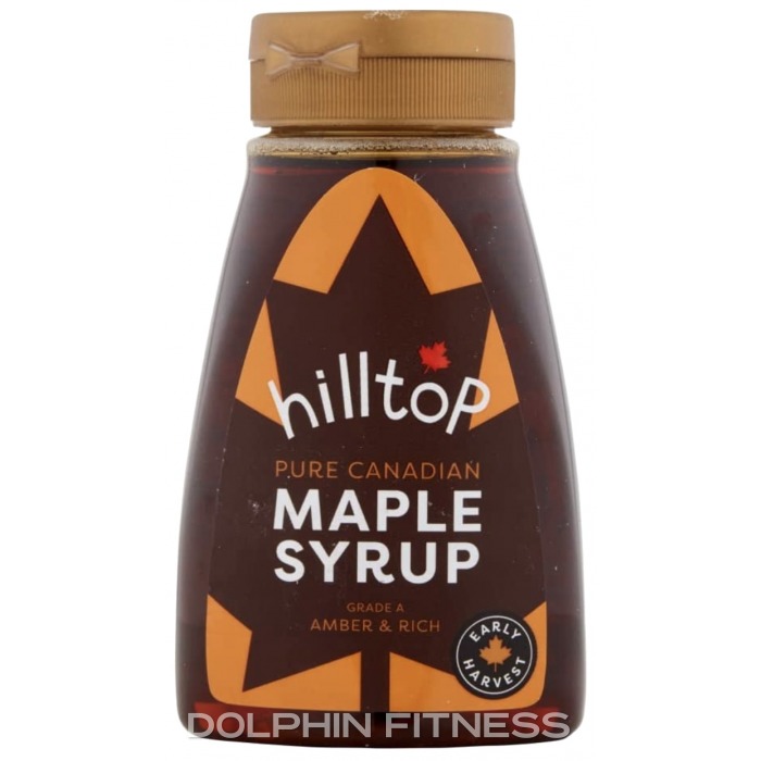 Hilltop Grade A Pure Canadian Maple Syrup Amber & Rich 230g
