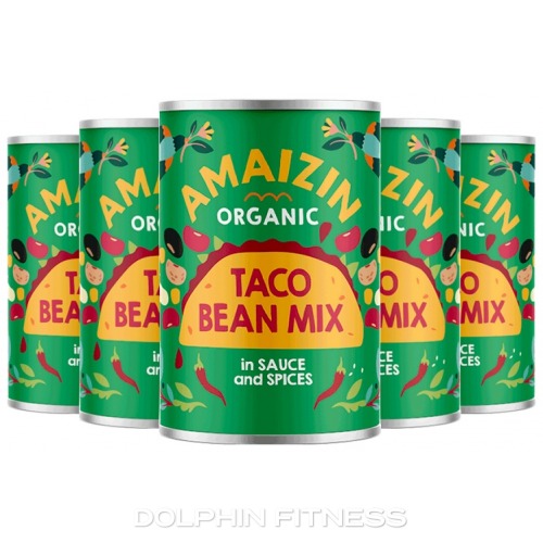 Amaizin Organic Taco Bean Mix 6 x 400g