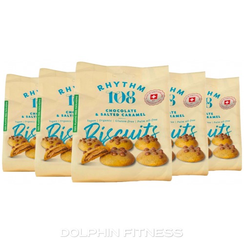 Rhythm 108 Chocolate & Salted Caramel Biscuits 8 x 135g