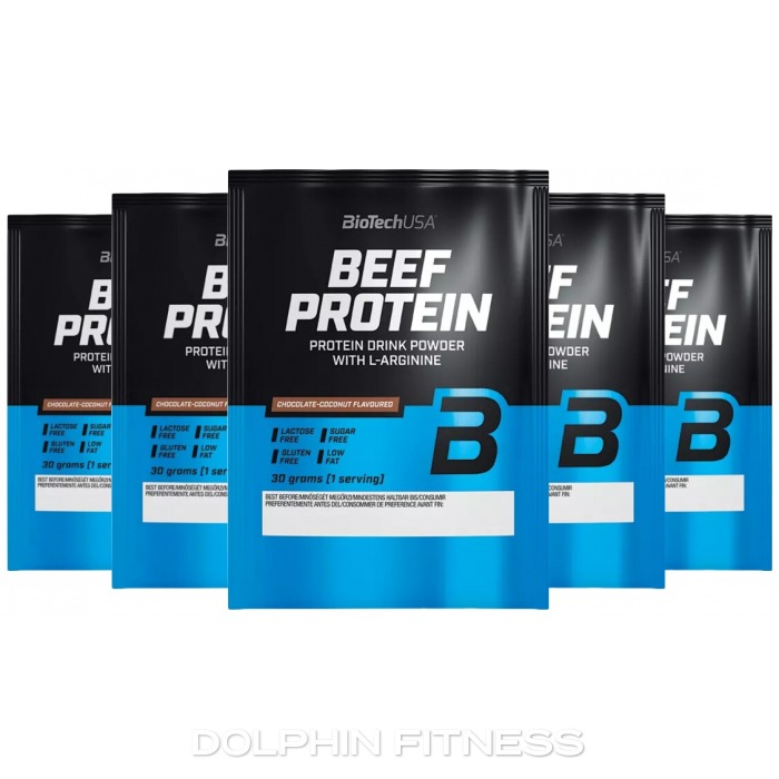 BioTechUSA Beef Protein 10 Servings Chocolate Coconut