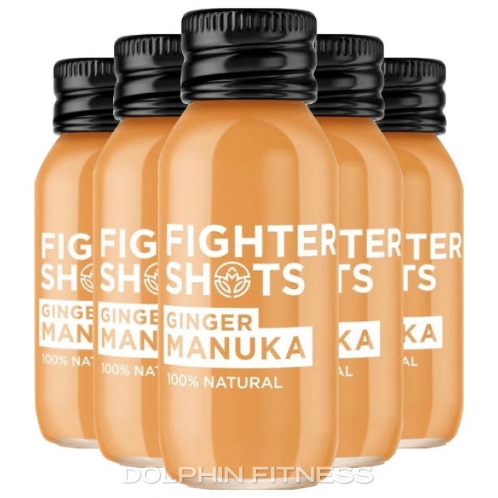 Fighter Shots Ginger Manuka 12 x 60 ml