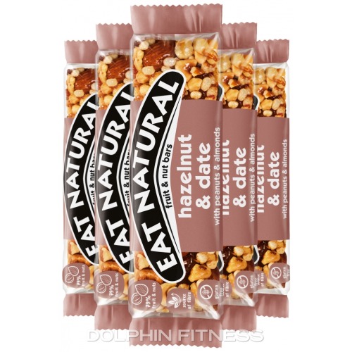 Eat Natural Hazelnut & Date With Peanuts & Almonds Bar 12 Bars