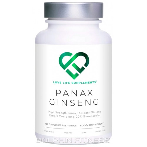 Love Life Supplements Panax Ginseng 120 Capsules