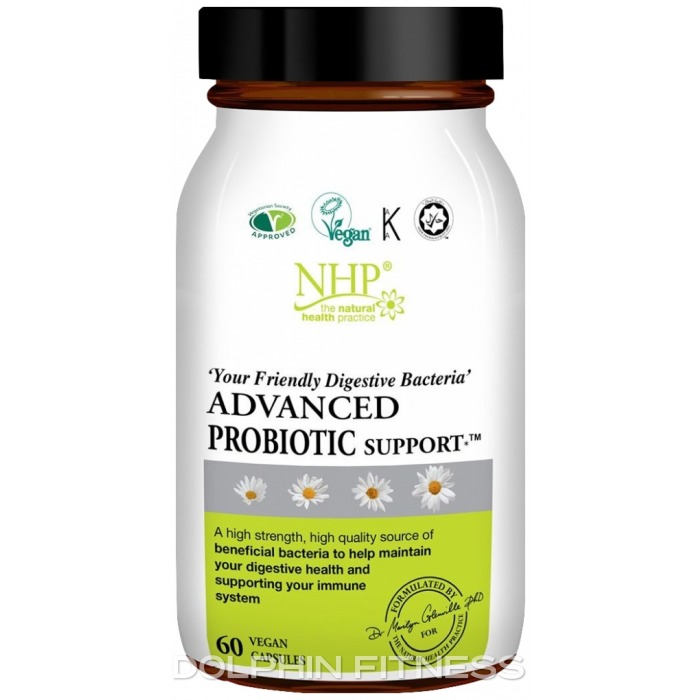 NHP Advanced Probiotic Support 60 Vegan Capsules