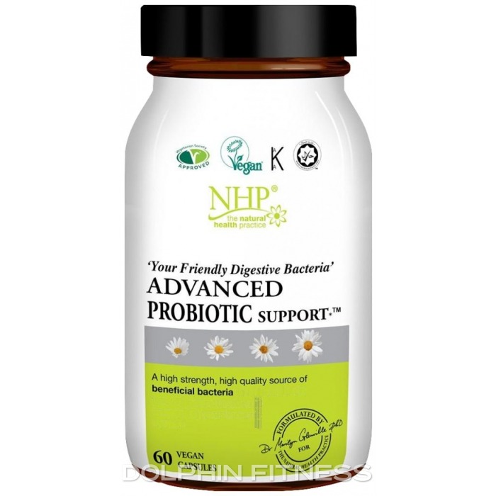 NHP Advanced Probiotic Support 60 Vegan Capsules