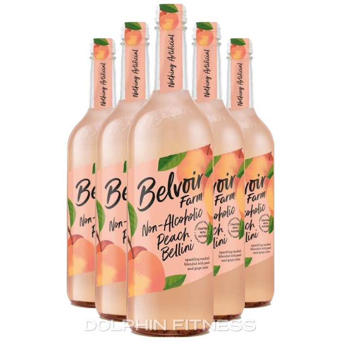 Belvoir Non-Alcoholic Peach Bellini 6 x 750 ml