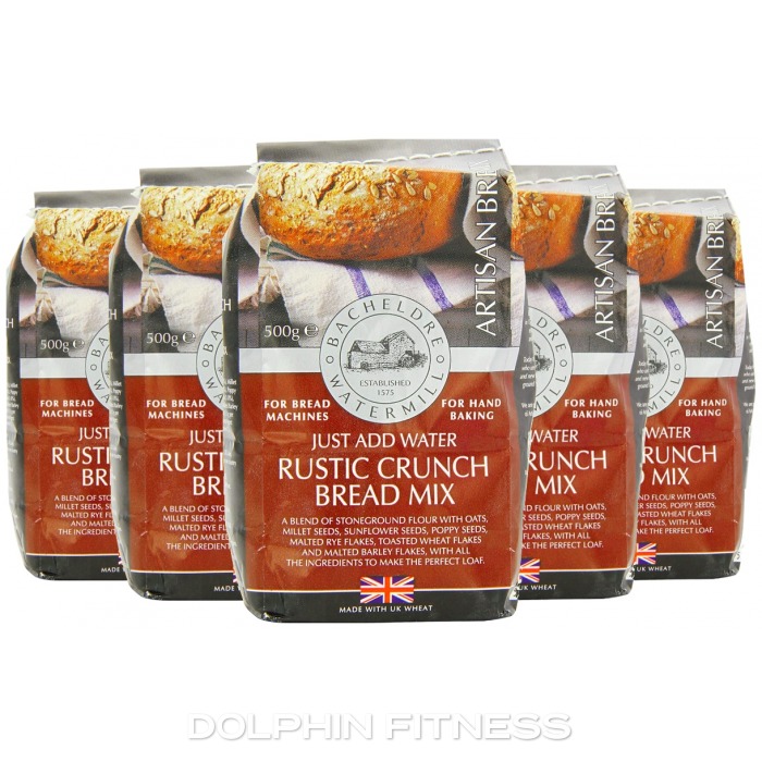 Bacheldre Watermill Rustic Crunch Bread Mix 10 x 500g