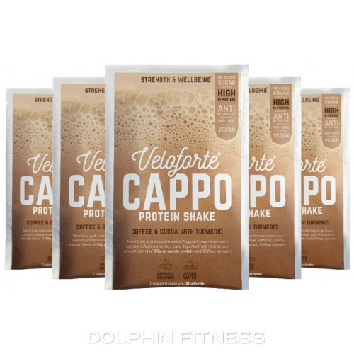 Veloforte Cappo Protein Shake Coffee & Cocoa 16 x 38g