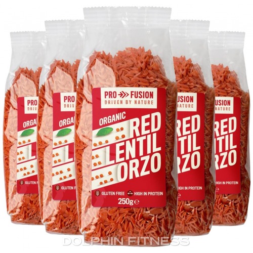 Profusion Organic Red Lentil Orzo 12 x 250g