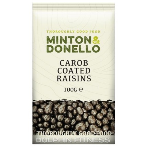 Minton & Donello Carob Coated Raisins 1 x 100g
