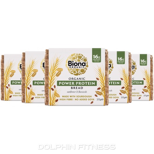 Biona Organic Power Protein Rye Bread 8 x 375g
