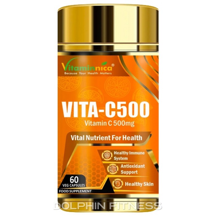 Vitaminnica Vita-C 500 60 Veg Capsules