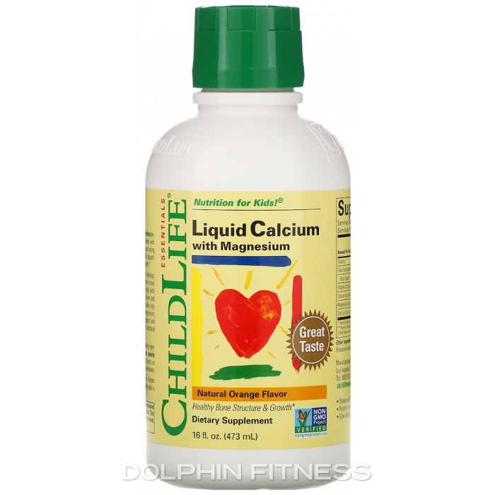 ChildLife Essentials Liquid Calcium with Magnesium 474 ml