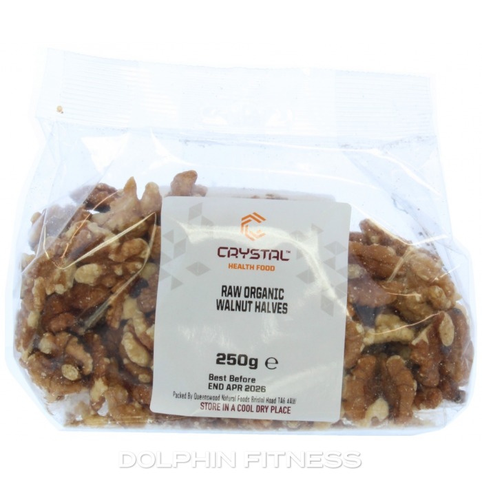 Crystal Organic Walnut Halves 1 x 250g
