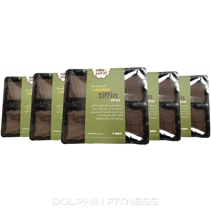Cake & Eat It! 4 Tiffin Caramel Slices 10 x 250g