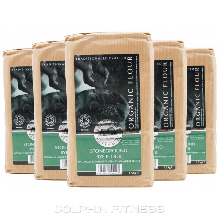 Bacheldre Watermill Stoneground Rye Flour 5 x 1.5 kg