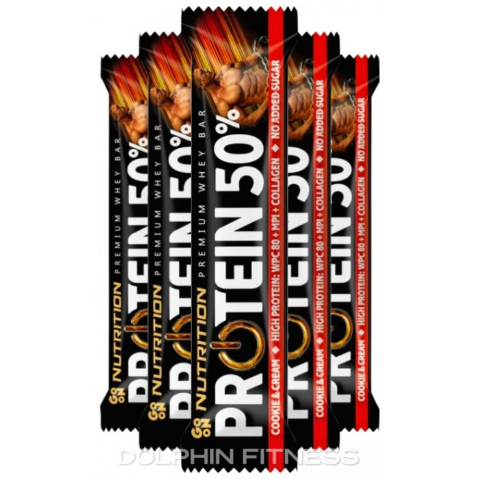Go On Nutrition Protein Bar 50% 24 x 40g