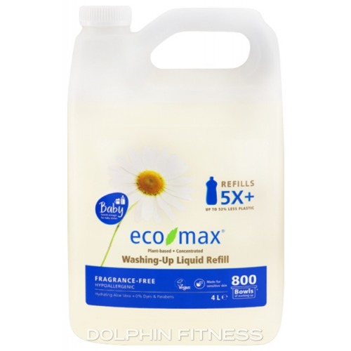 Eco Max Washing-Up Liquid Frangrance Free 4L