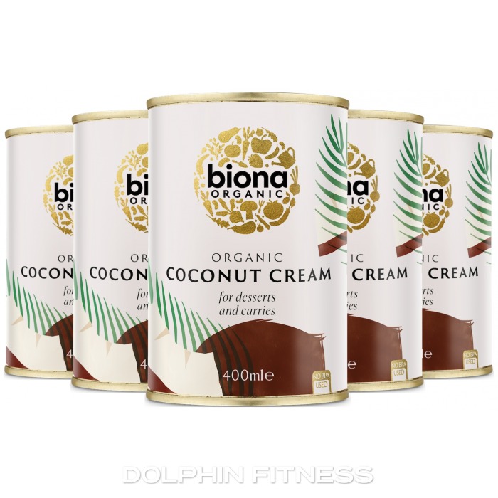 Biona Organic Coconut Cream 6 x 400 ml