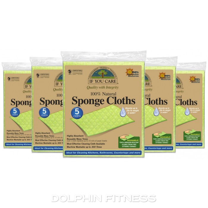 If You Care Sponge Cloths 12 x 5 Pack
