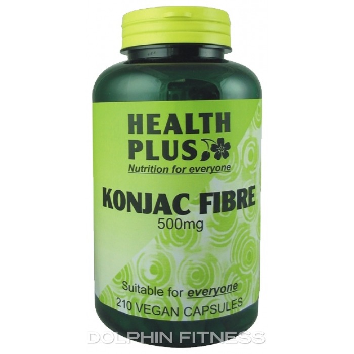 Health Plus Konjac Fibre 500 mg 70 Vegan Capsules
