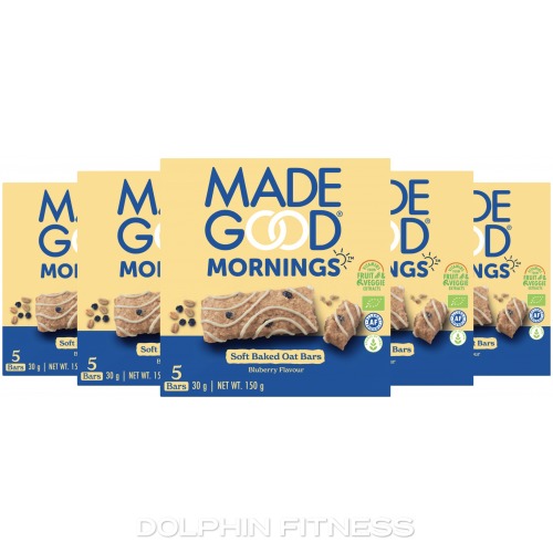 Made Good Morning Soft Baked Oat Bar Blueberry 6 x 5 x 30g