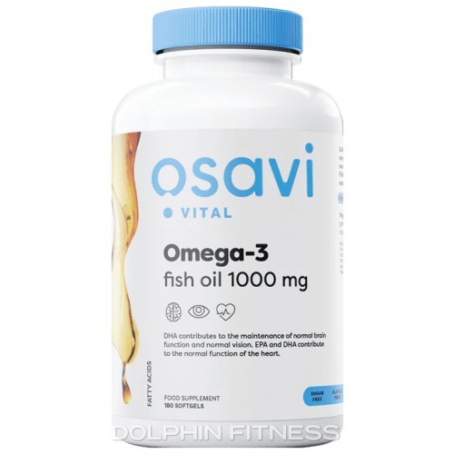 Osavi Omega-3 Fish Oil 1000 mg 180 Softgels