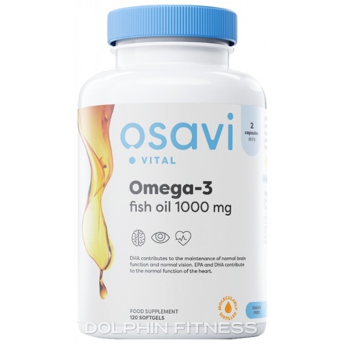 Osavi Omega-3 Fish Oil 1000 mg 120 Softgels