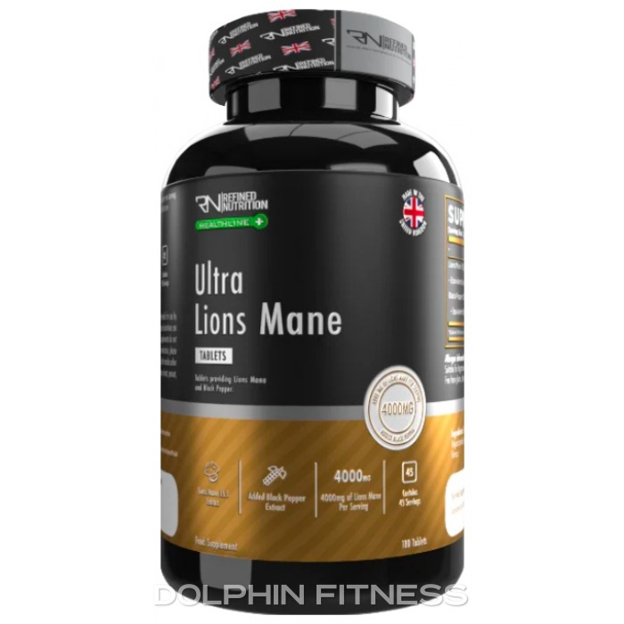 Refined Nutrition Ultra Lions Mane 240 Tablets